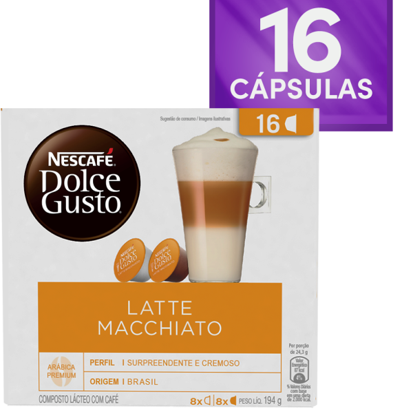 Cápsulas de Cappuccino e Lattes | Nescafé Dolce Gustos