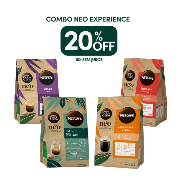 Cafés Pretos NEO - Nescafé Dolce Gusto NEO