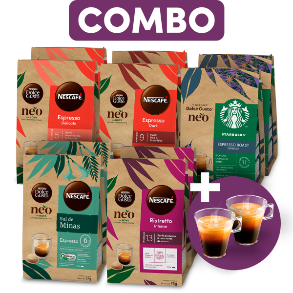 Cafés Pretos NEO - Nescafé Dolce Gusto NEO
