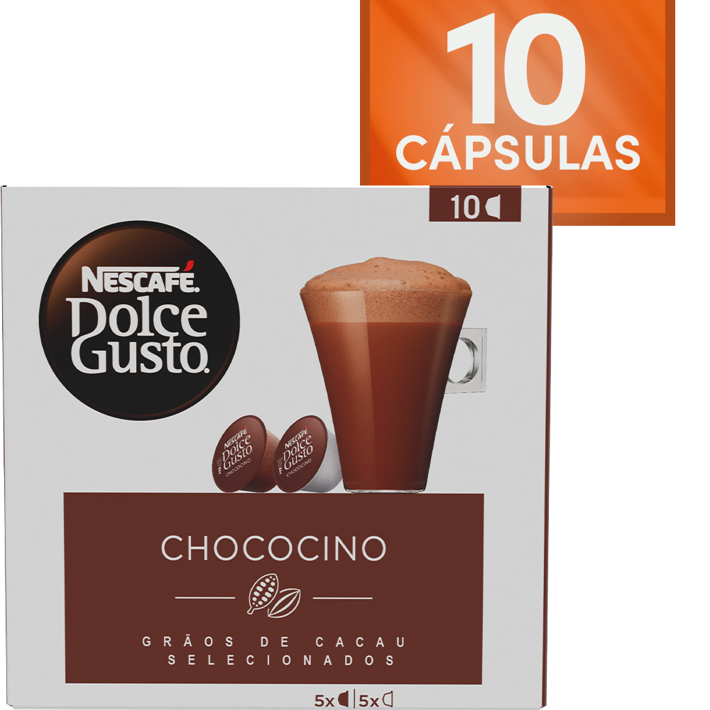 Chococino 10 Cápsulas Nescafé Dolce Gusto
